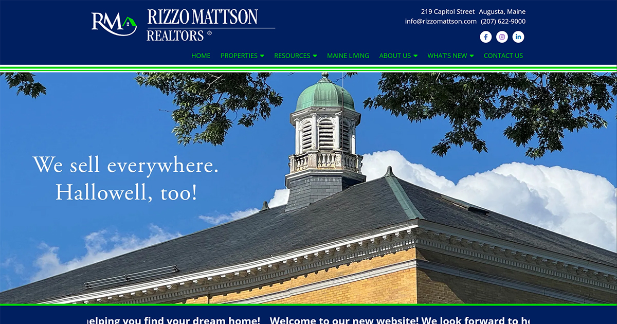 randolph, Maine Real Estate Agents | Buy & Sell Homes | Rizzo Mattson ...